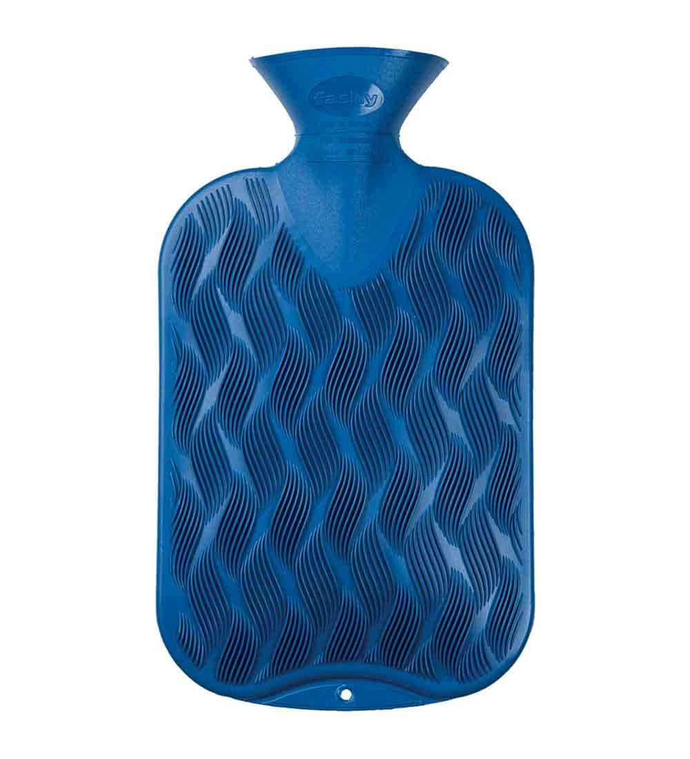 2.0L Sapphire Blue 3D Hot Water Bottle (latex free) | Love Hot Water ...